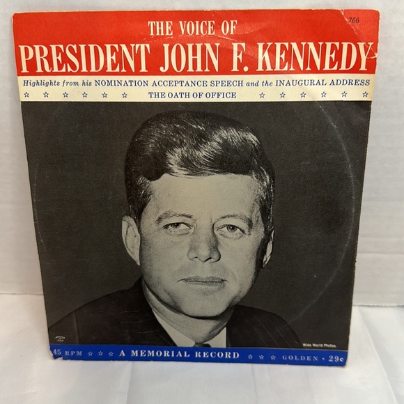 Other | The Voice Of John F Kennedy Album 196 1961 | Poshmark